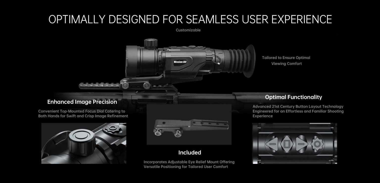 Predator Thermal Optics Mission LRF 50-640 Thermal Riflescope
